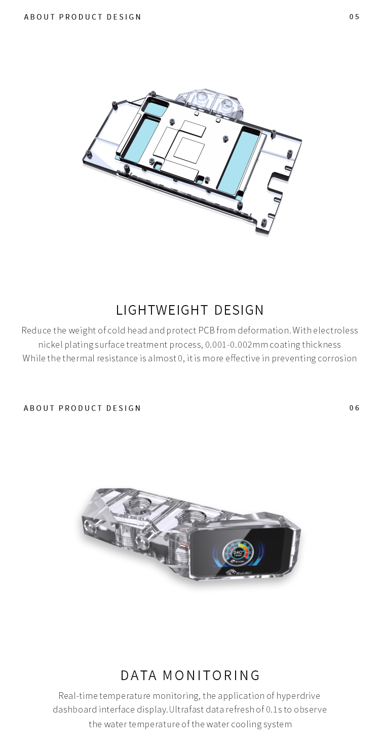 Bykski N-AS4070TITUF-X GPU BLOCK ASUS GeForce RTX 4070 Ti