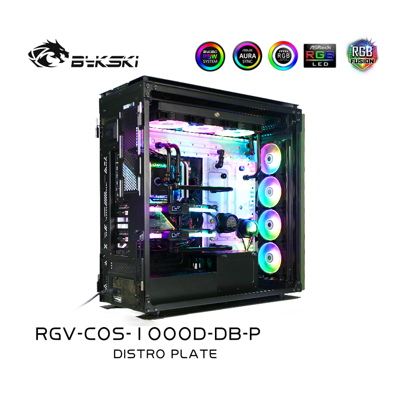 Bykski RGV-COS-1000D-DB-P DISTRO PLATE Corsair 1000D