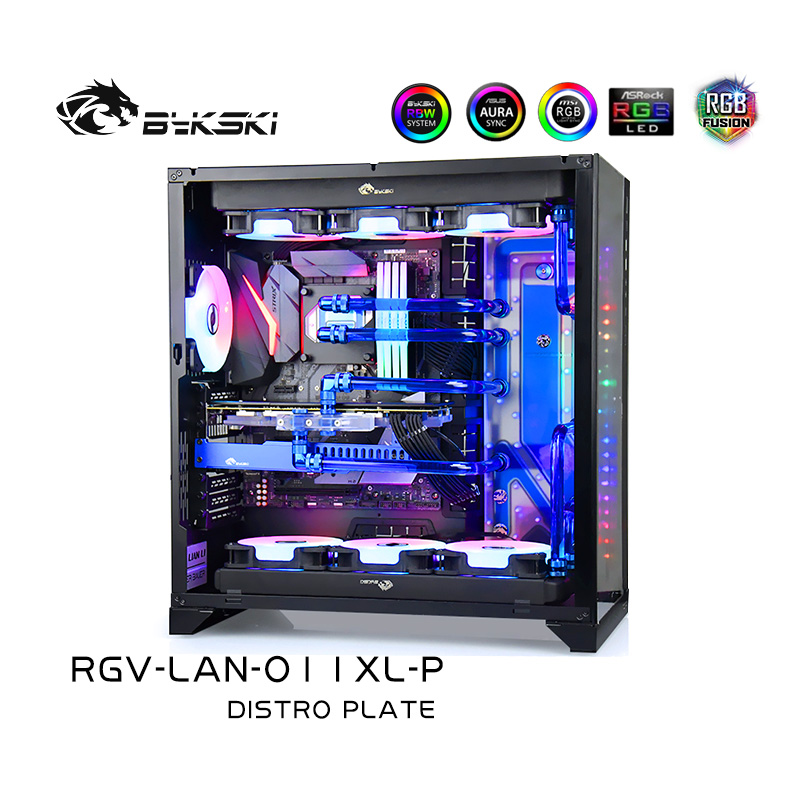 Bykski RGV-LAN-O11XL-P DISTRO PLATE LIAN LI O11 Dynamic XL chassis
